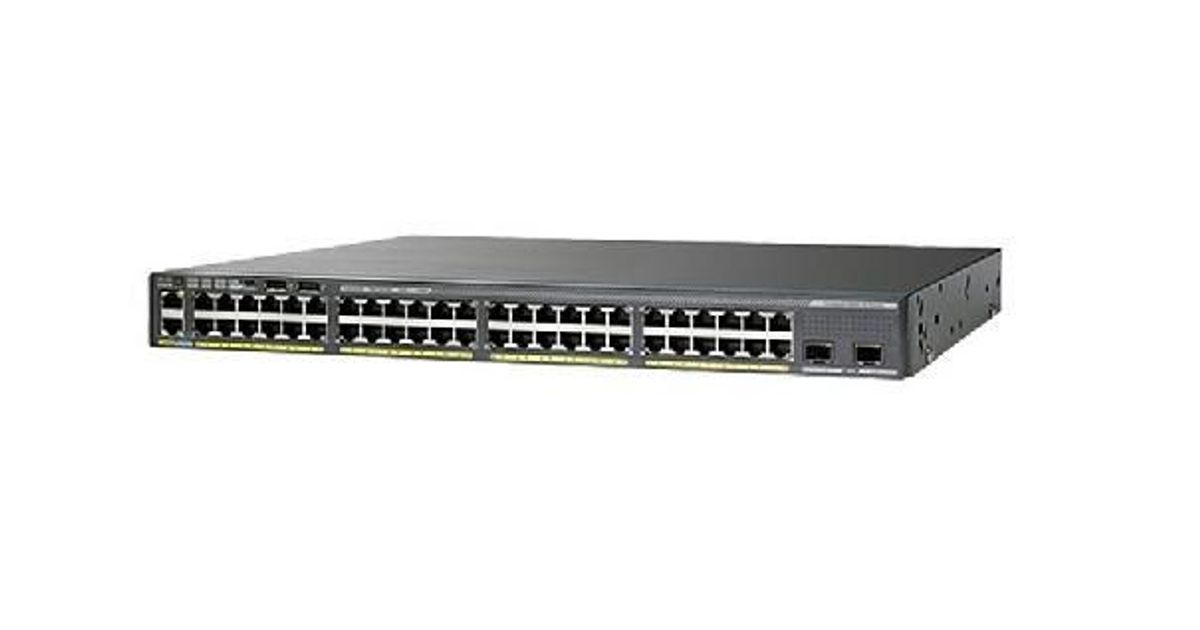 Cisco Catalyst WS-C2960XR-48FPD-I network switch Managed L2 Gigabit ...