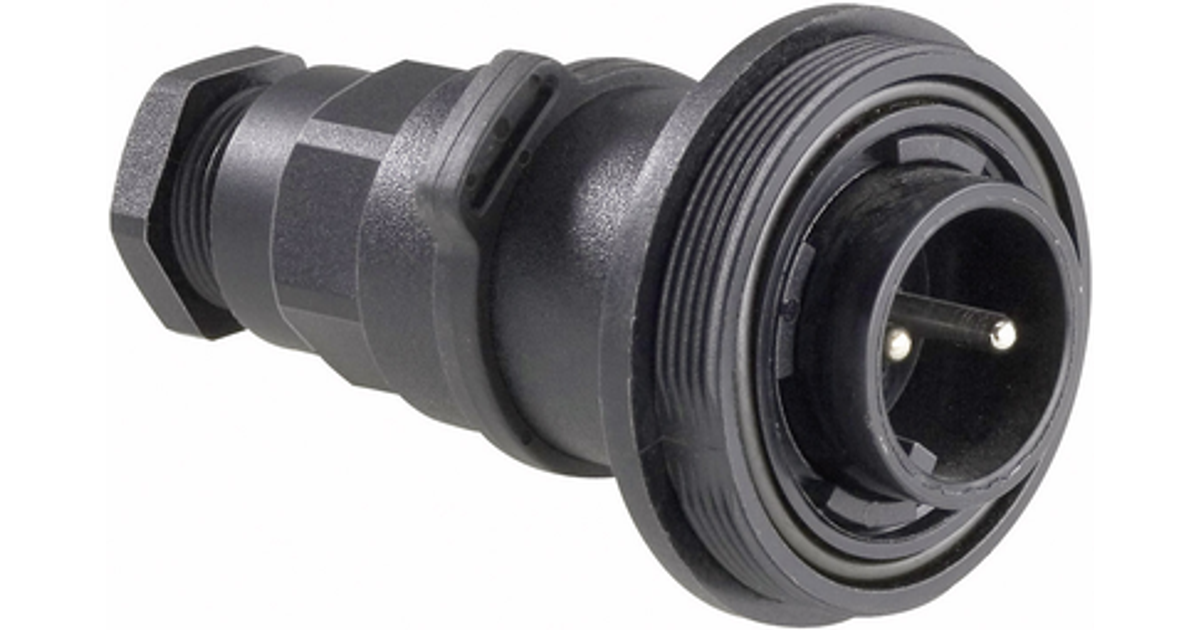 Bulgin Px0737/P - Pole Ip68 Pin Connector, Standard Buccaneer, In-Line ...