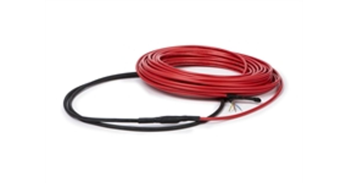 Devi Heating cable with one side power supply DEVIflex 18T / 230V 18W ...