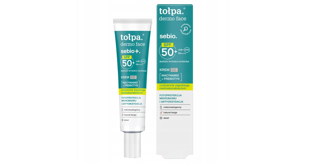 Tołpa Dermo Face Sebio+ face CC cream with SPF50+ 40ml filter - Creams ...
