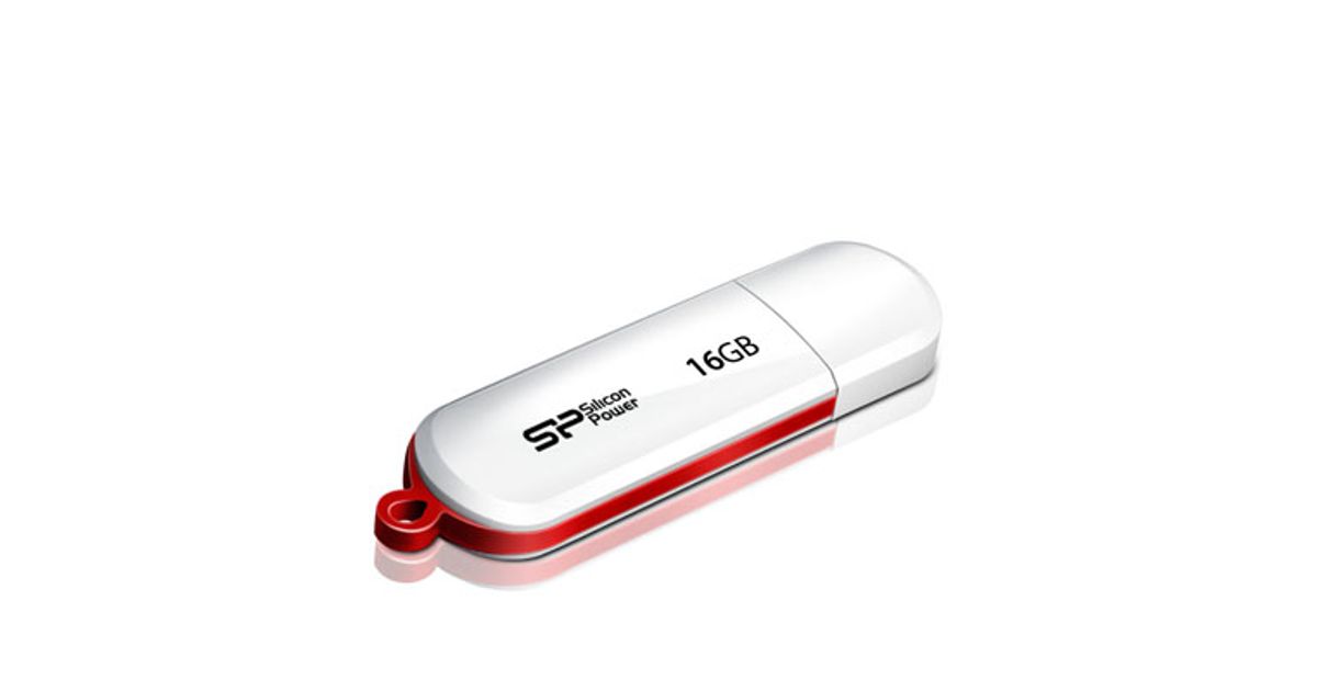 Silicon Power Luxmini 320 USB-välkmälu 16 GB USB tüüp A 2.0 Valge ...