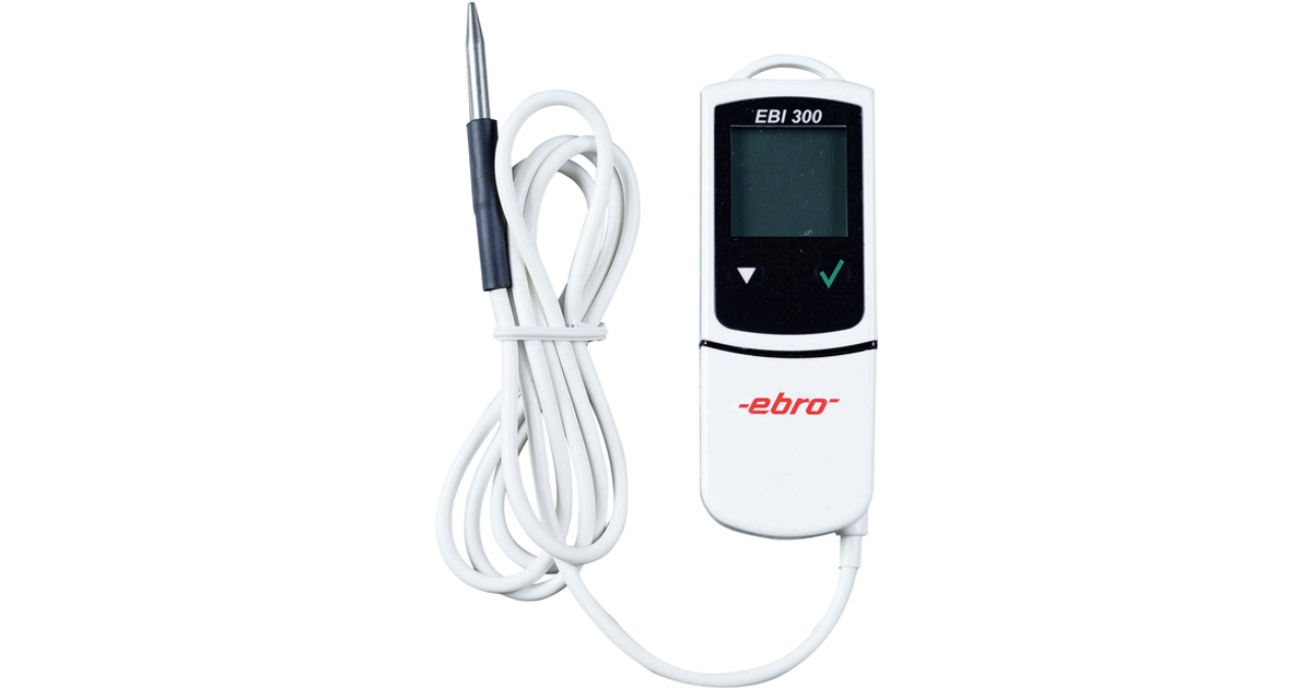 Ebro Ebi 300 Te Temperature Data Logger Unit Of Measurement Temperature ...