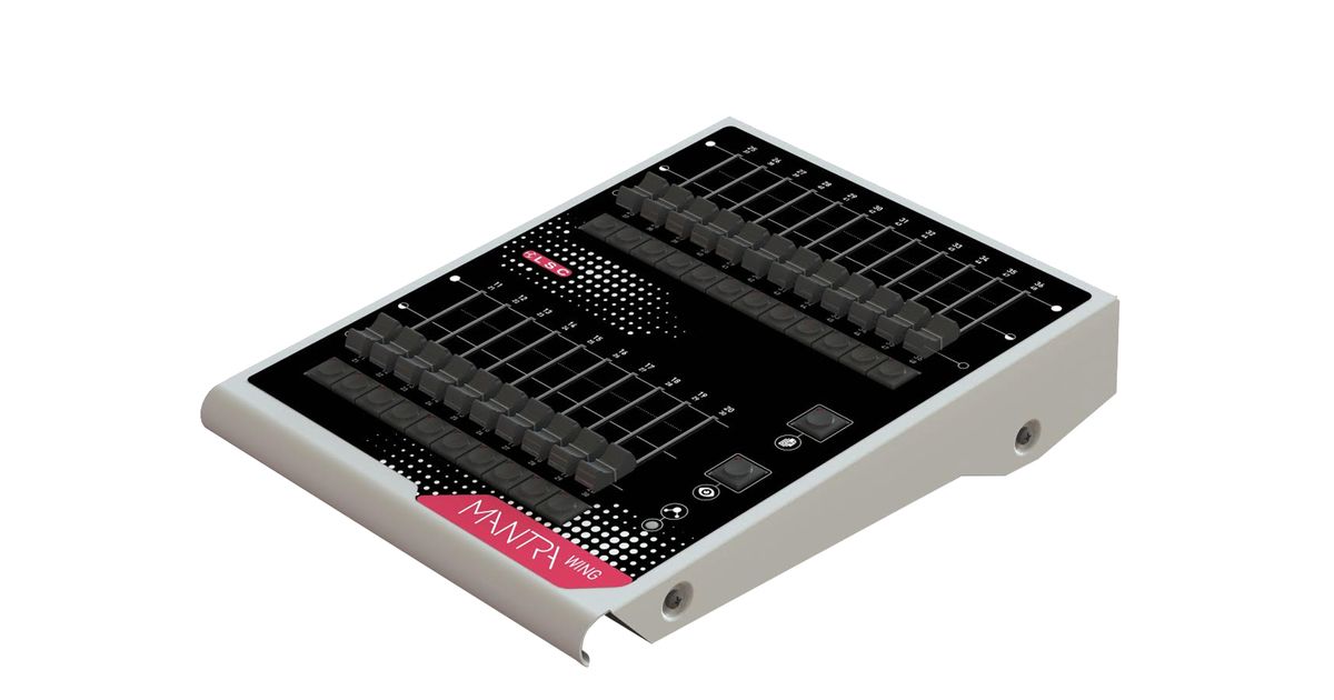 LSC Mantra Fader Wing, 24 Fixtures, 22 Fader, USB, DMX 512, incl. USB ...