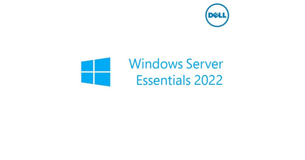DELL Windows Server 2022 Essentials Edition 1 litsents(i) Litsents - MS ... DELL Windows Server 2022 Essentials Edition 1 litsents(i) Litsents - MS ...
