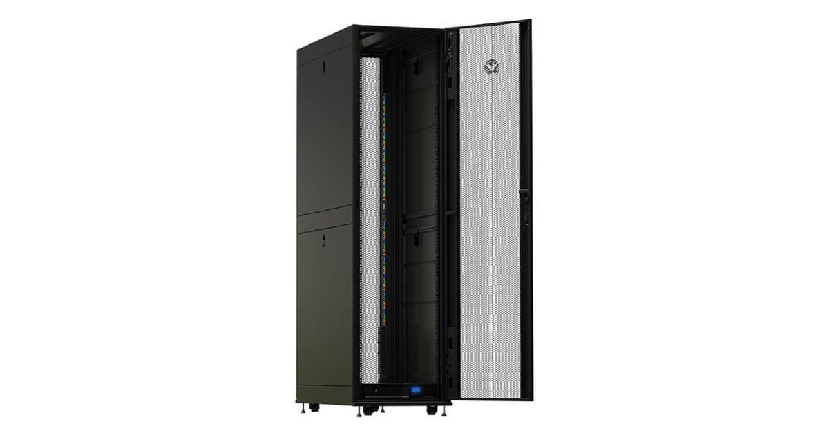Vertiv VSC42EX30PLIMV rack cabinet 40U Freestanding rack Black - MT Shop
