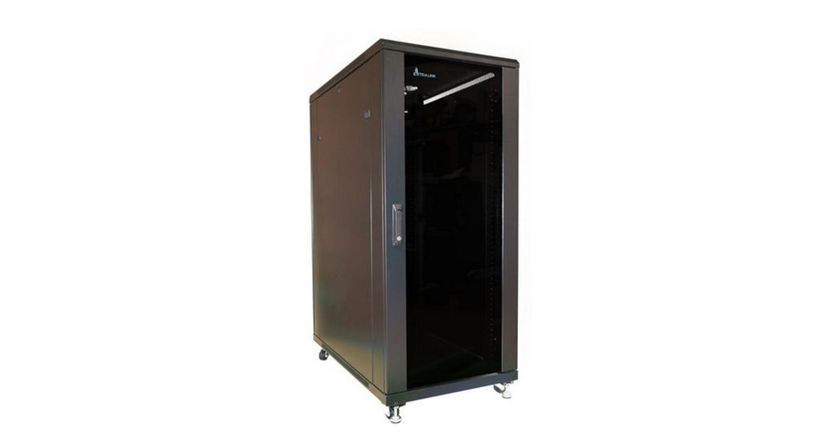 Extralink EX.11397 rack cabinet 37U Freestanding rack Black - Cabinets ...