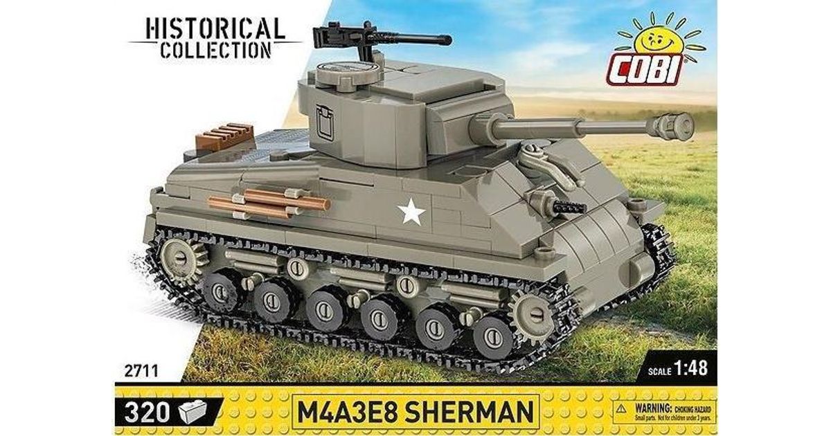 Cobi COBI 2711 Historical Collection WWII Tank M4A3E8 Sherman 320 ...