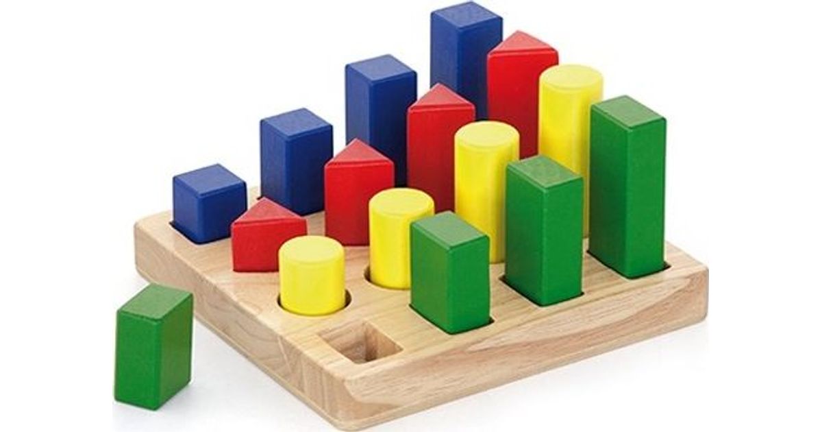 Viga Wooden Blocks Learning Viga Color Shapes - Puzzles - Board games ...