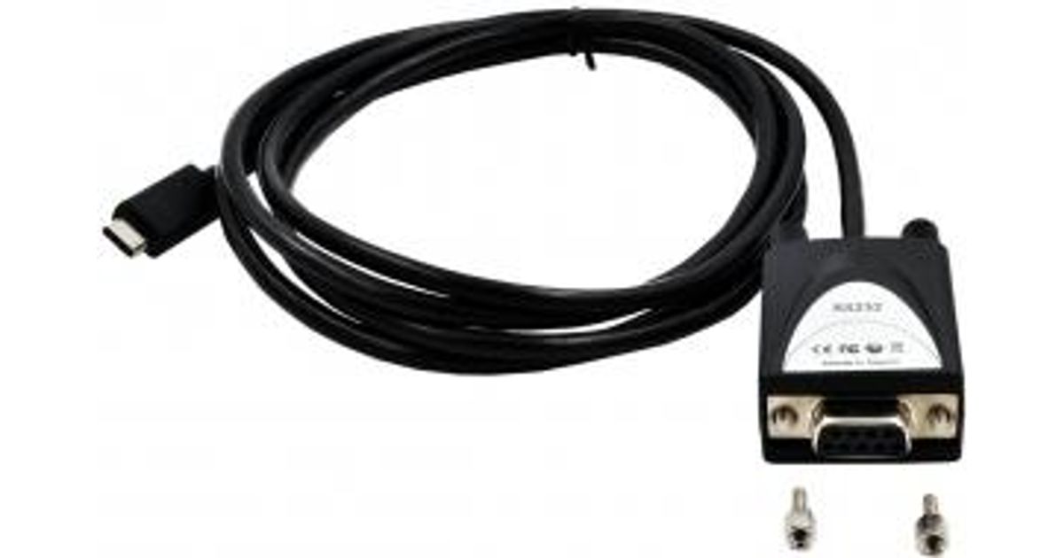 EXSYS EX-2311-2F serial cable Black 1.8 m DB-9 - Serial Cables - Computer Cables - IT equipment ...