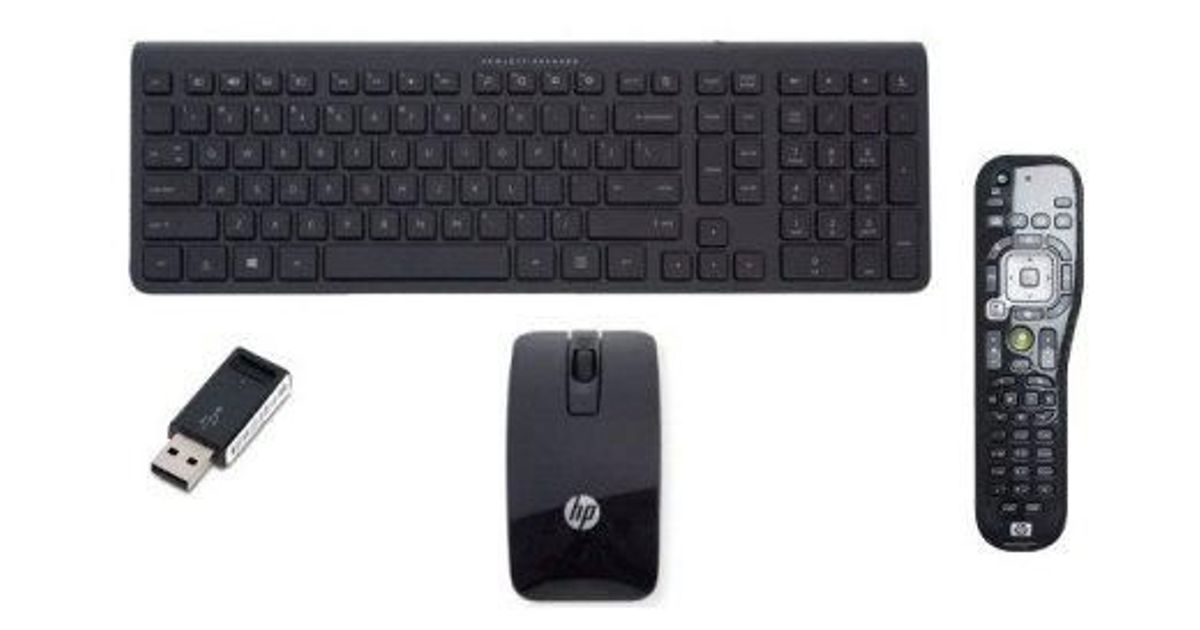 HP Wireless Sydney-Melbourne - Dongle - Remote control SP GR keyboard ...