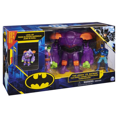 DC Comics Batman 4-inch The Joker Vs. Batman Action Figure Set with ...