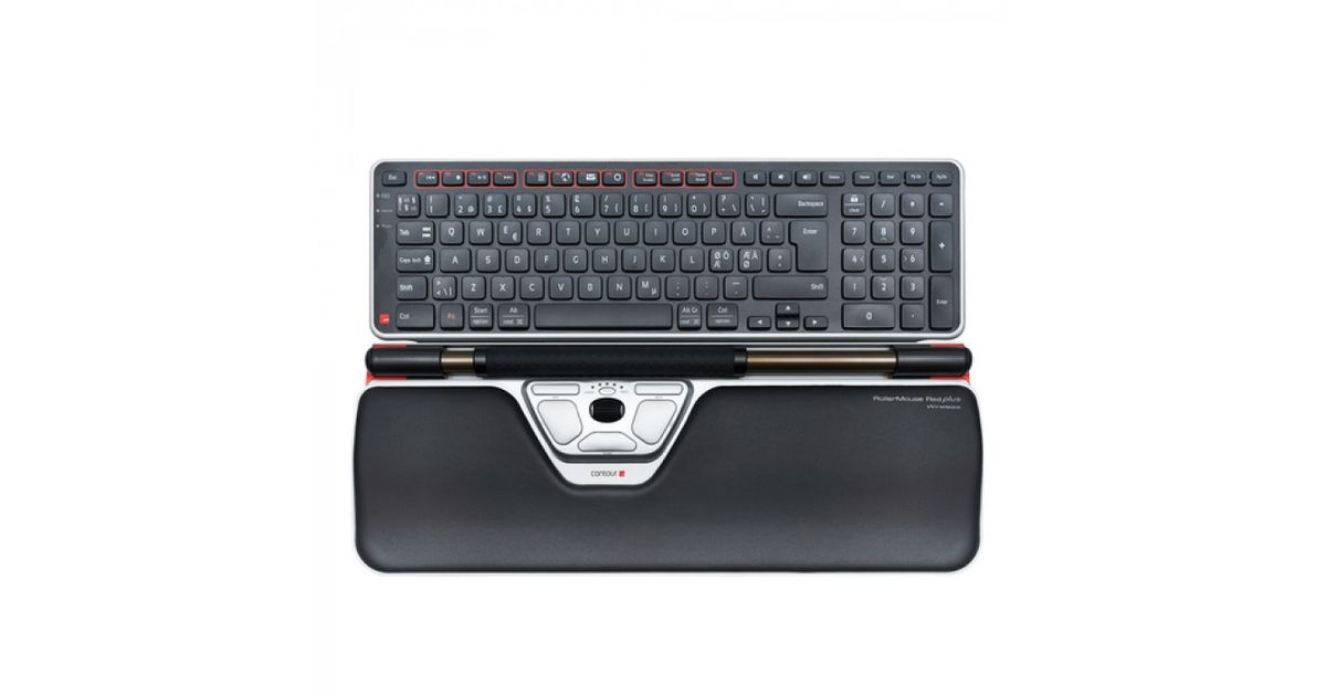Contour Design RollerMouse Red Plus Wireless + Balance Wireless ...