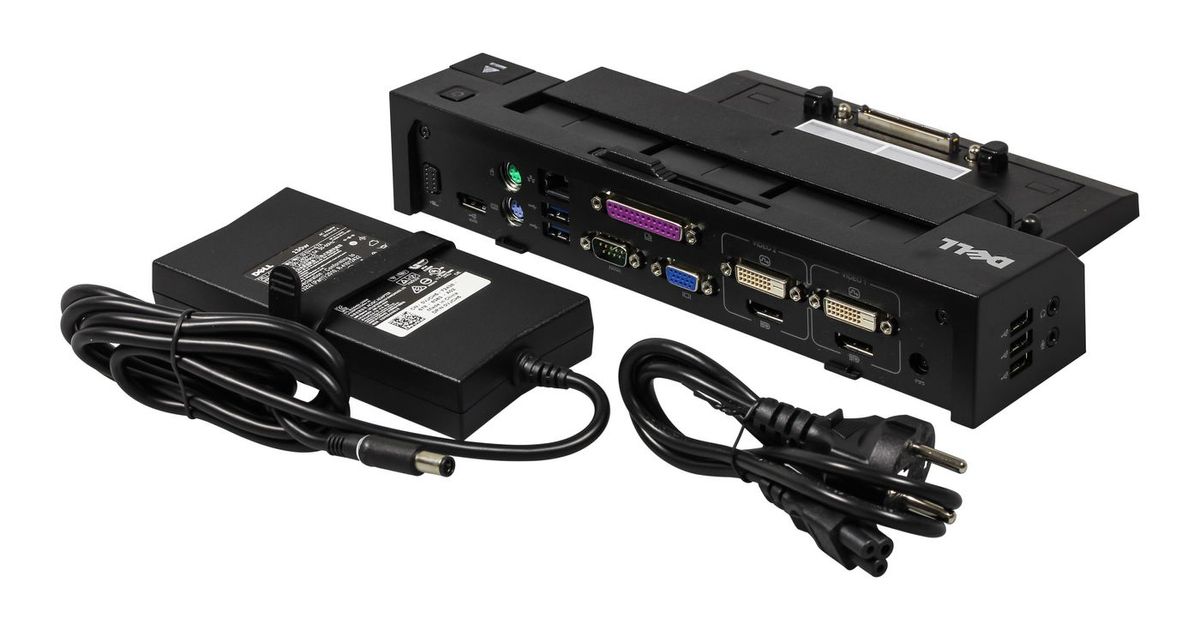 DELL 452-11417 notebook dock/port replicator Docking Black - MT Shop