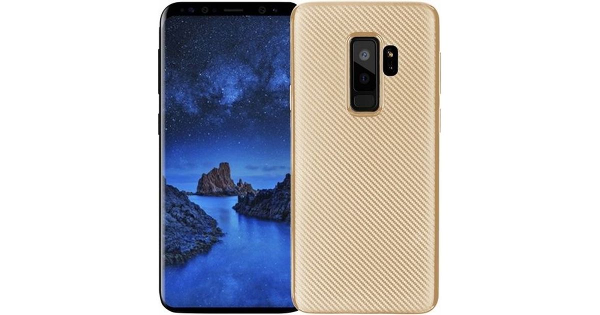 Etui Carbon Fiber Samsung S9 Plus G965 złoty/gold - Kaitseklaasid ...