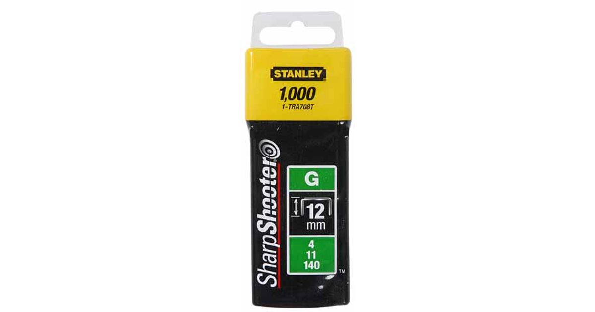 Stanley Staple type G 6mm 1000pcs. - TRA704T - Klambrid ...
