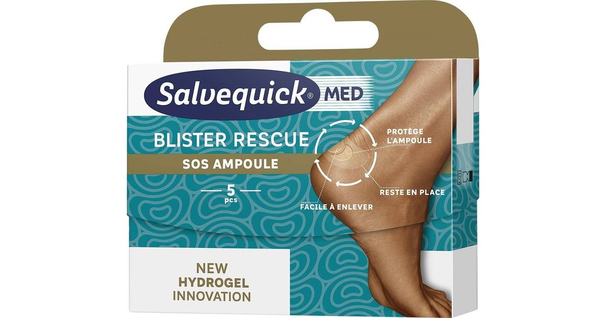Salvequick SALVEQUICK_Blister Rescue 360 Protective Care plasters for ...