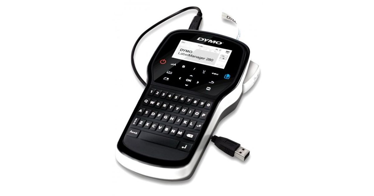 DYMO LabelManager 280 label printer Thermal transfer D1 QWERTY - Label ...
