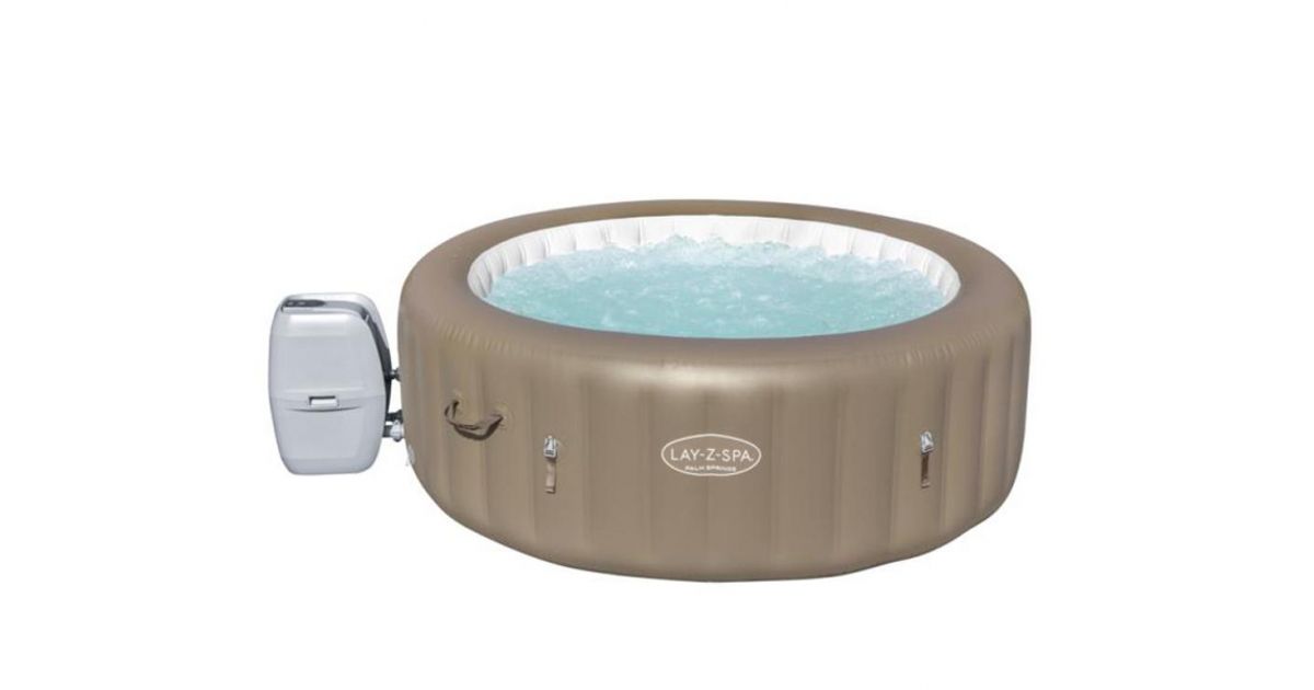 Bestway Lay-Z-Spa 77" x 28"/1.96m x 71cm Palm Springs AirJet - Swimming ...