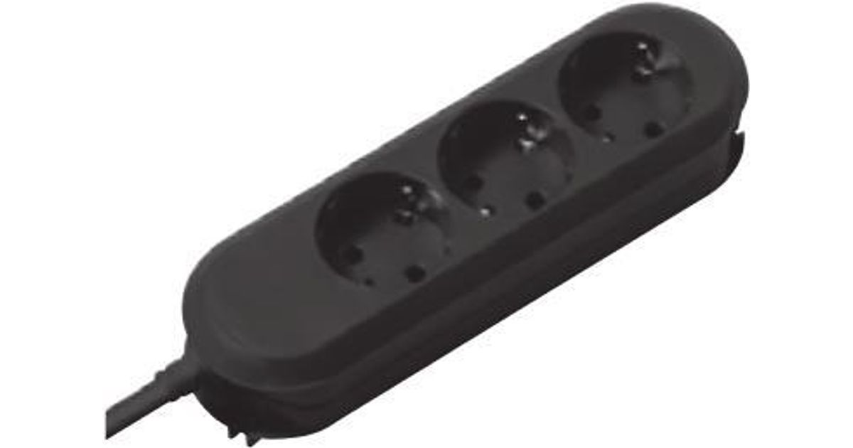 Bachmann SMARTLINE power extension 1.5 m 3 AC outlet(s) Indoor Black ...