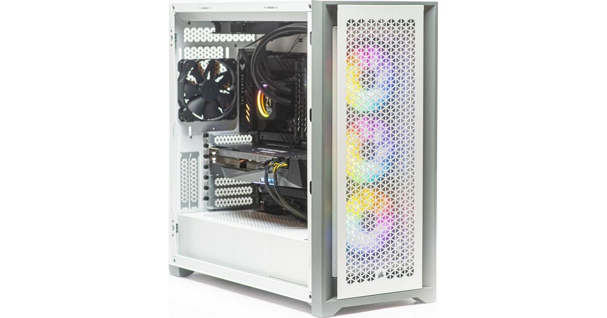 Game X G900 White computer, Core i7-13700K, 32 GB, RTX 4070 Ti, 1 TB M ...
