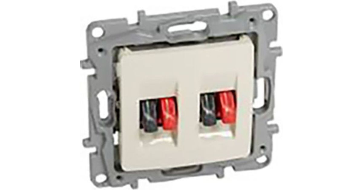 Legrand NILOE Double speaker socket cream (764681) - Pistikud ja ...