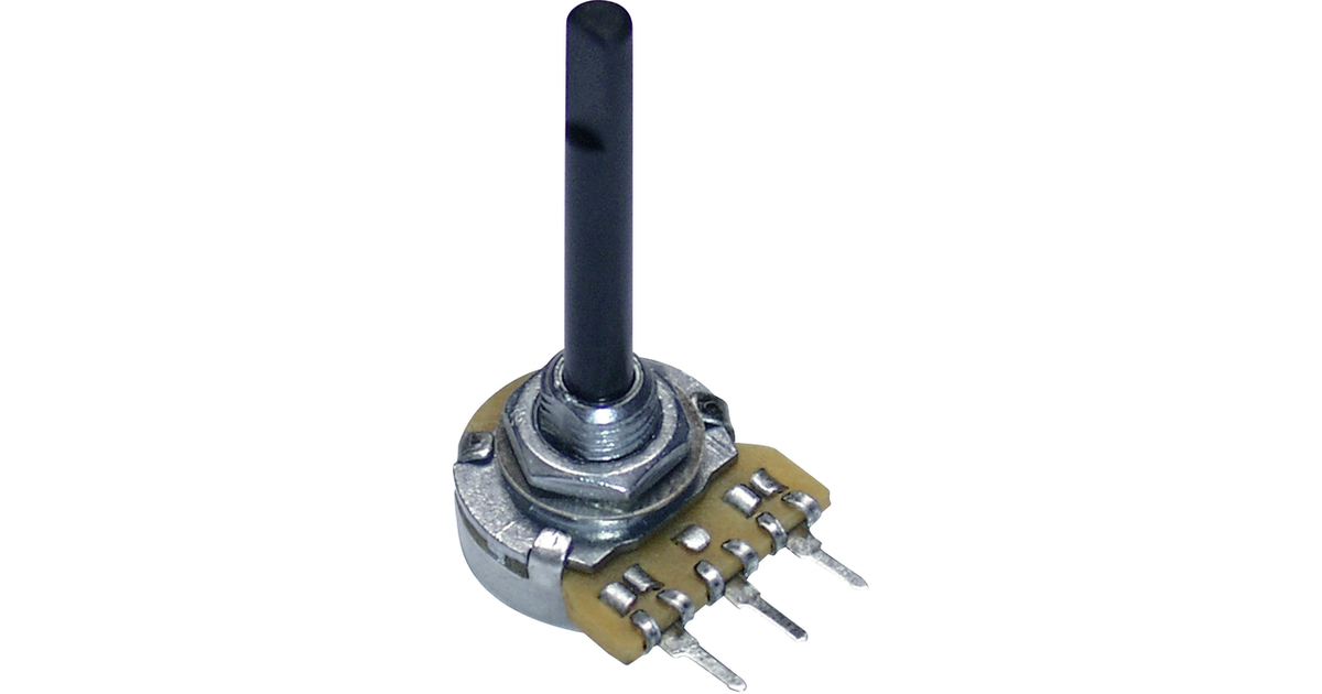 Potentiometer Service 9612 Single Turn Rotary Pot Mono 0.25 W 2.2 Mω 1 ...