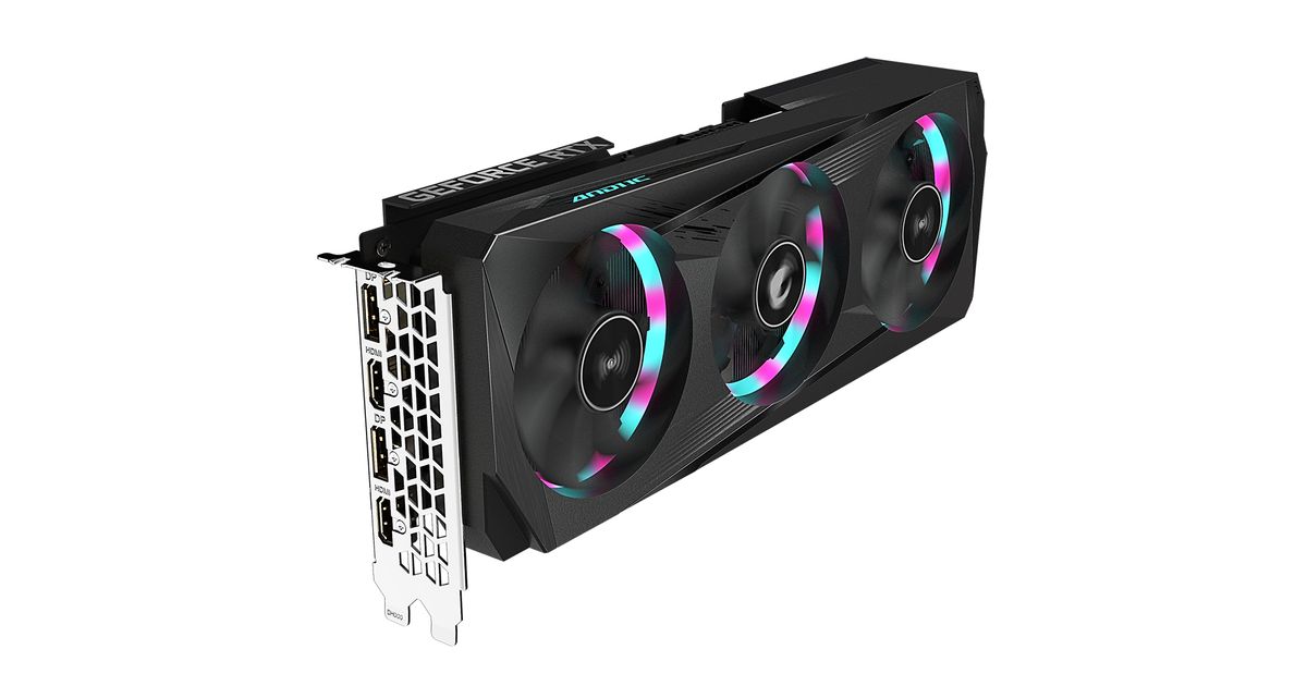 Gigabyte AORUS GeForce RTX 3060 ELITE 12G (rev. 1.0) NVIDIA 12 GB GDDR6 ...