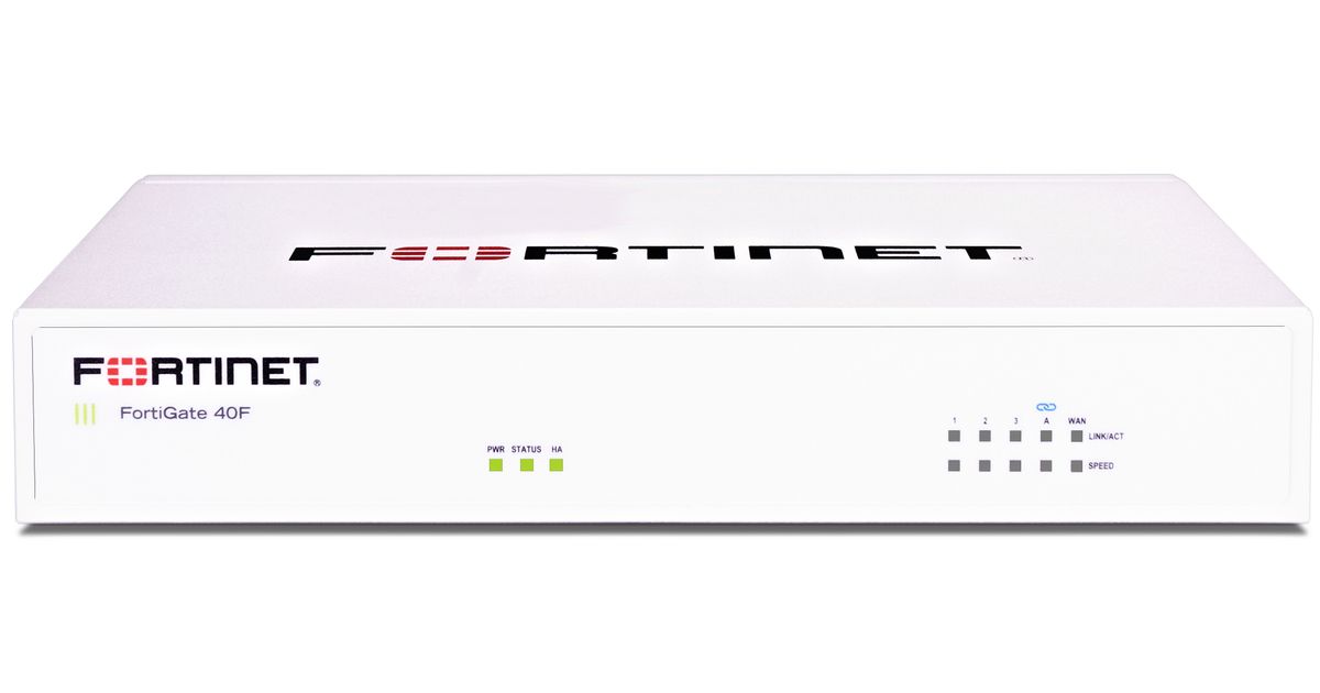 Fortinet 5 x GE RJ45 ports (including 1 x WAN Port, 4 x Internal Ports ...