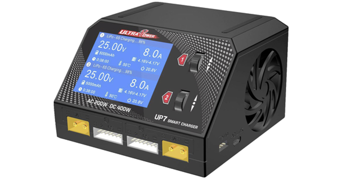 Ultra Power Scale Model Battery Charger 20 A Li-Ion, Lipolymer, Lifepo ...