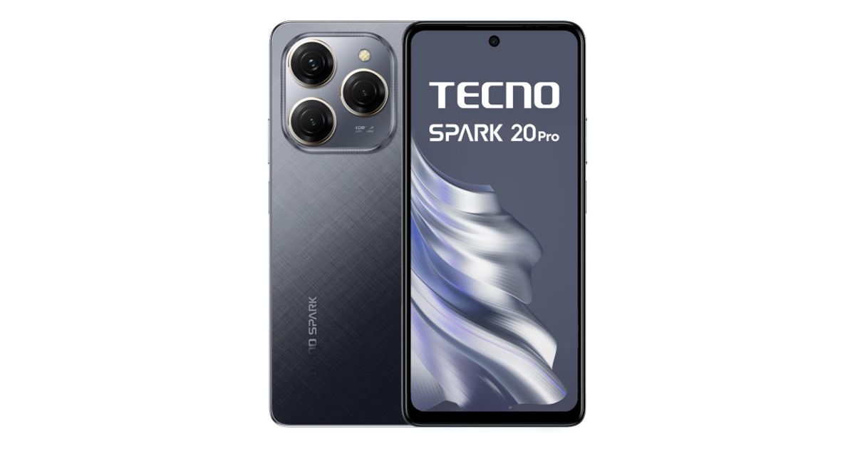 TECNO Spark 20 Pro 12/256GB Moonlit Black - Smartphones - Mobile phones ...