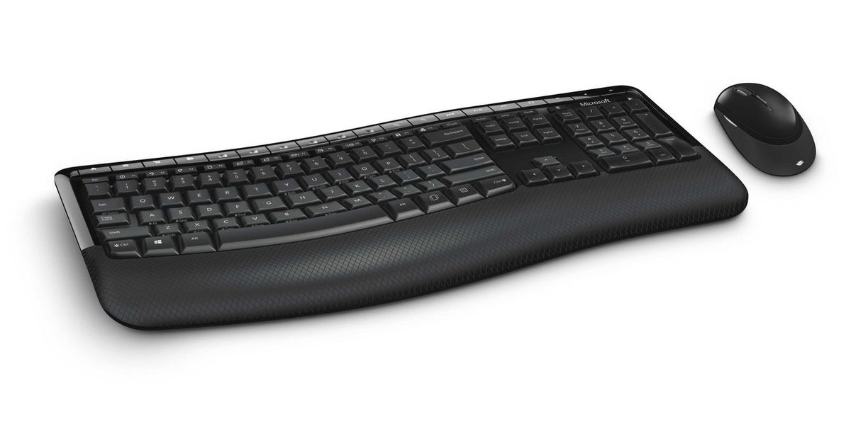 Microsoft Comfort Desktop 5050 keyboard RF Wireless QWERTY - MT Shop