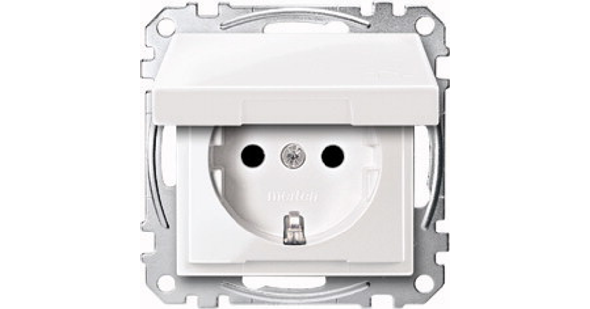 Merten MEG2310-0325 socket-outlet CEE 7/3 White - MT Shop