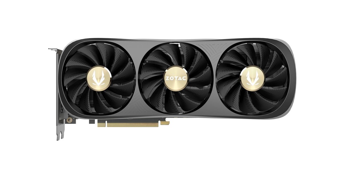 Zotac GeForce RTX 4070 Ti Trinity OC NVIDIA 12 GB GDDR6X - Graphics ...
