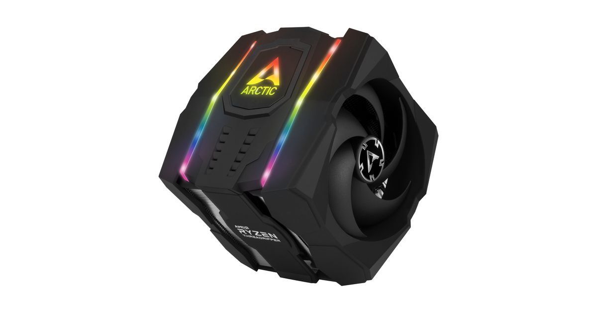 ARCTIC Freezer 50 TR - Dual Tower CPU Cooler for AMD Ryzen Threadripper ...