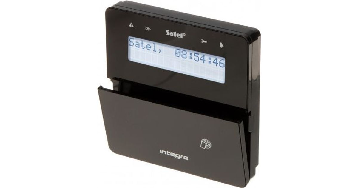 Satel KEYPAD FOR ALARM CONTROL PANEL INT-KLFR-B SATEL - MT Shop