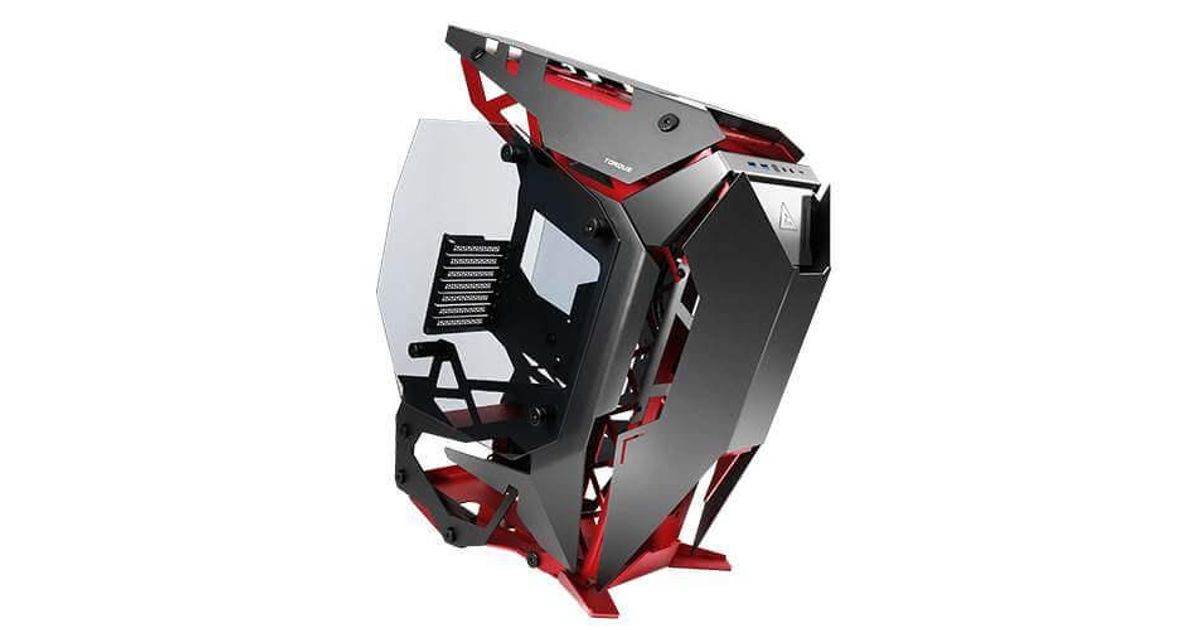 Antec Torque computer case Midi Tower Must, Punane - Korpused ...