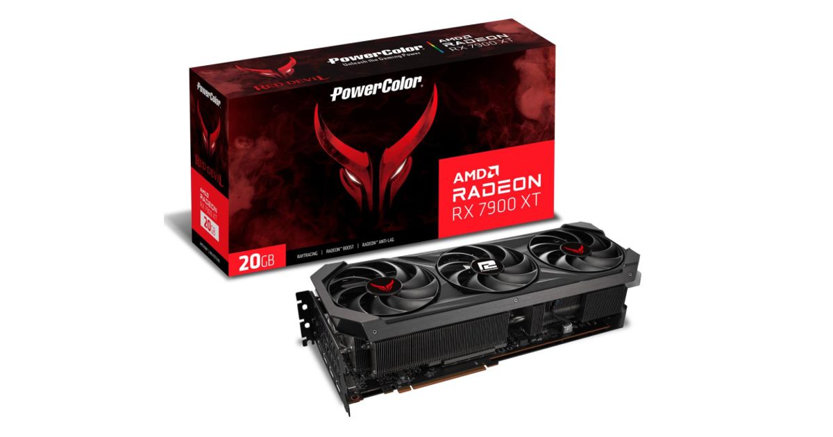 PowerColor Radeon RX 7900 XT Red Devil 20GB GDDR6 - Videokaardid ...