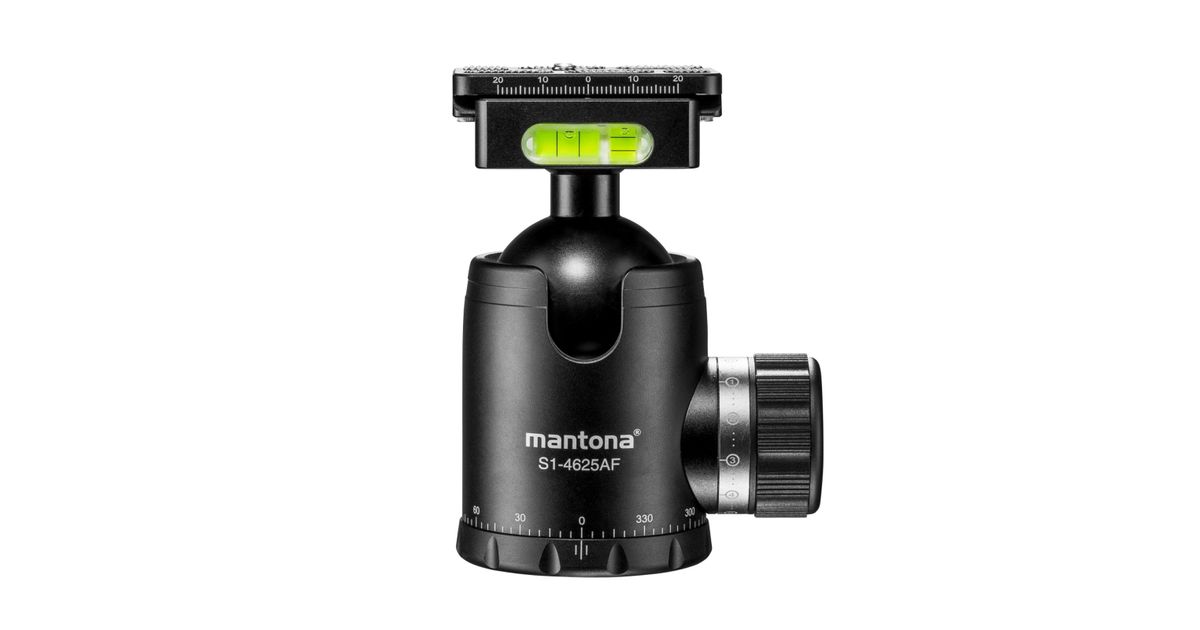 Mantona Fortress 46 Ball Head, (S1-4625AF) Connection thread 3/8 ...