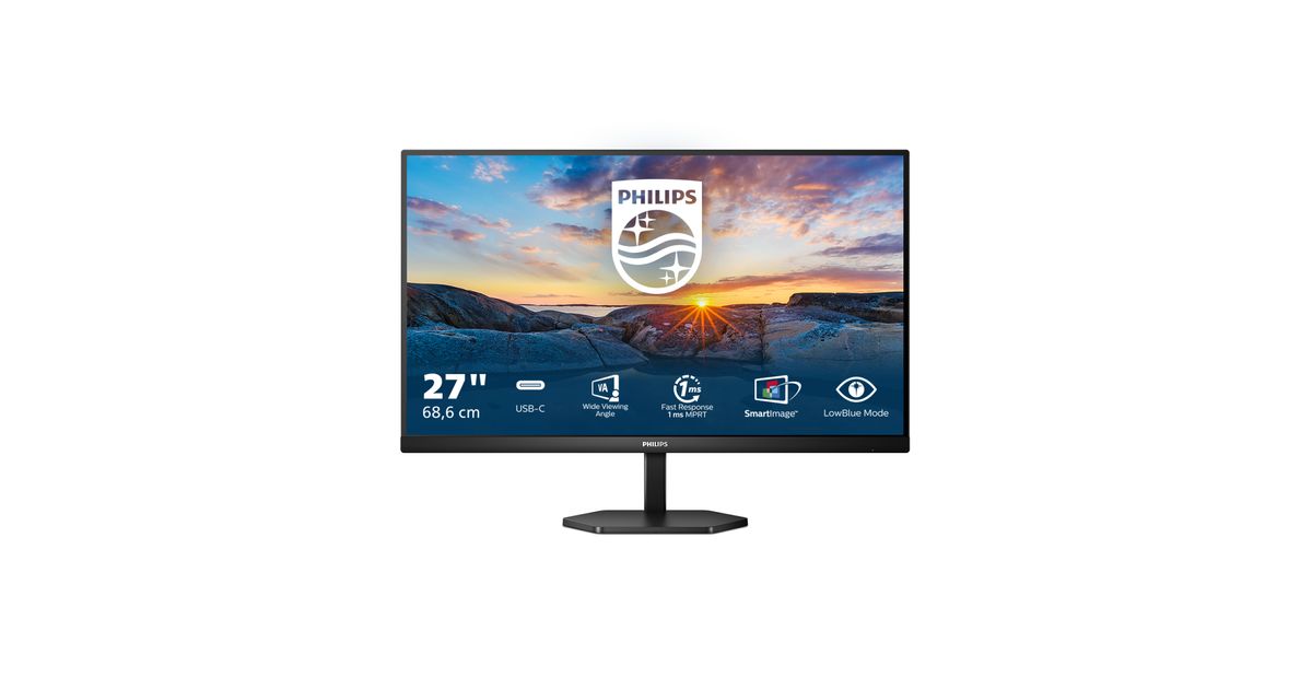 Philips 3000 series 27E1N3300A/00 LED display 68.6 cm (27") 1920 x 1080 ...