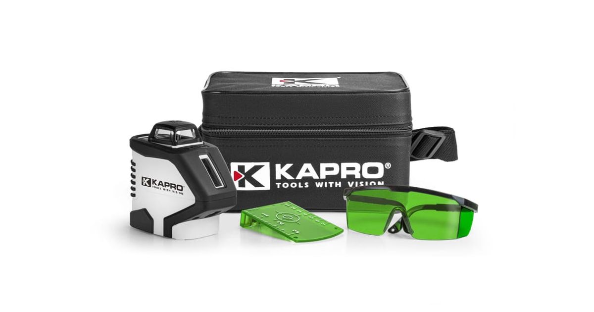 Ristjoonlaser 962 Prolaser® MultiBeam Orbital Laser Green, pehmes kotis ...