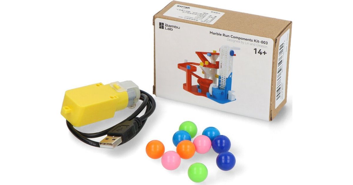 BambuLab Marble Run Components Kit-003 - a set of elements for building ...