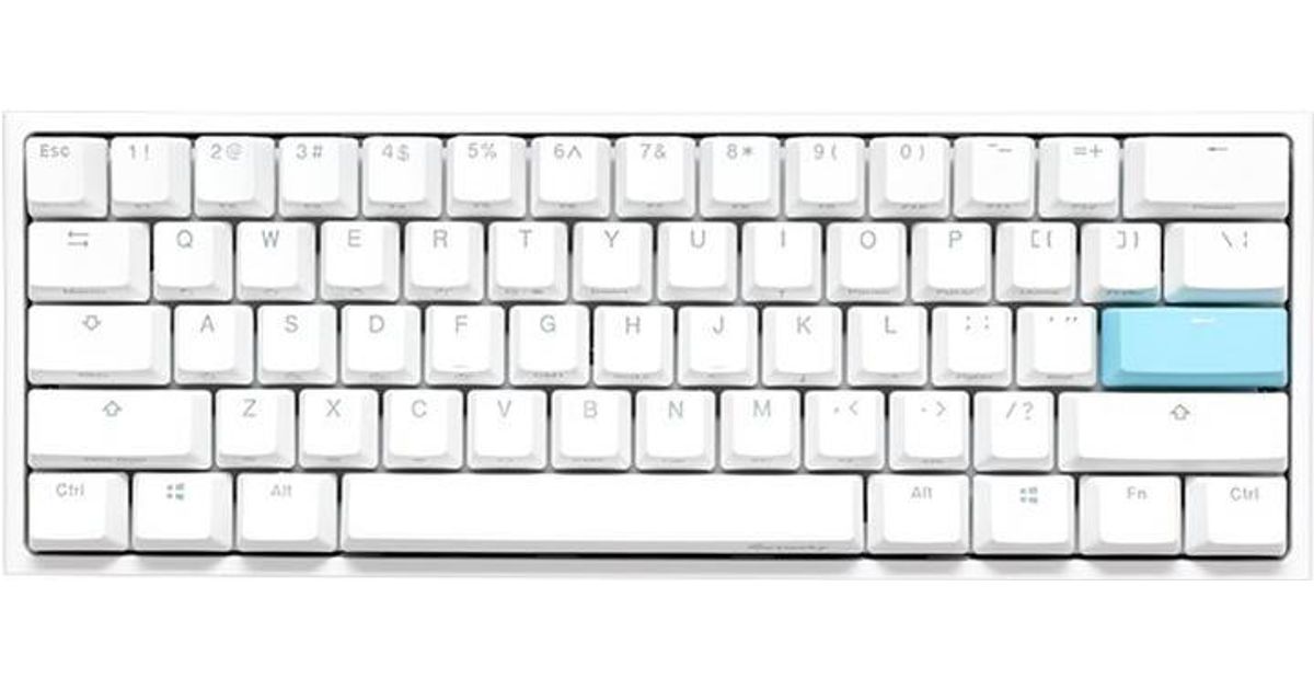 Ducky One 2 Pro Mini White Edition Gaming Keyboard, RGB LED - Kailh ...