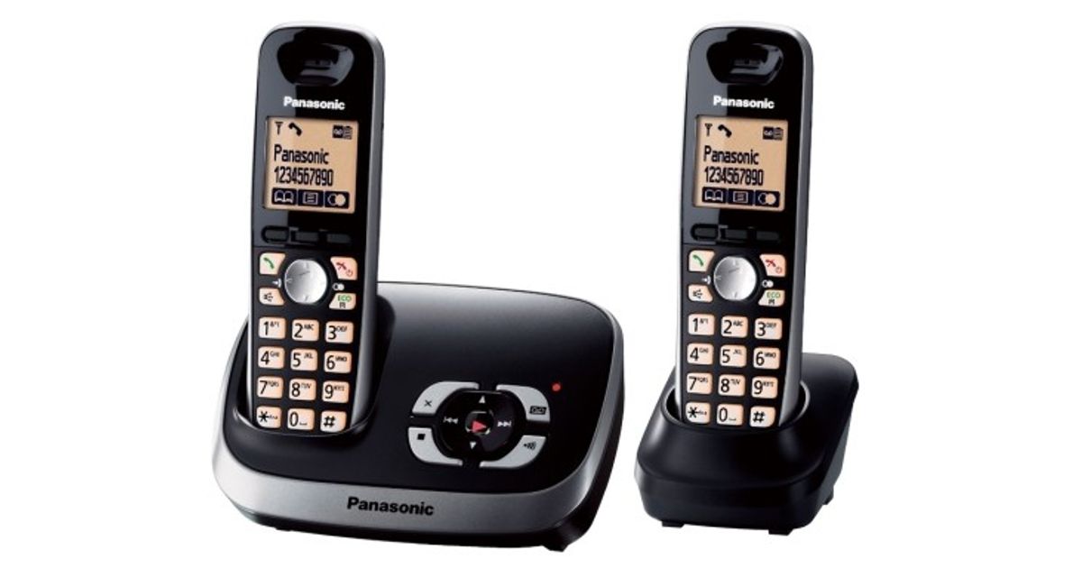 Panasonic KX-TG6522 Digitaalse juhtmeta tehnoloogia (DECT) telefon ...