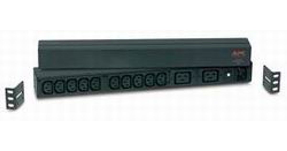 APC RACK PDU BASIC 1 U 16A 230V power distribution unit (PDU) 12 AC ...