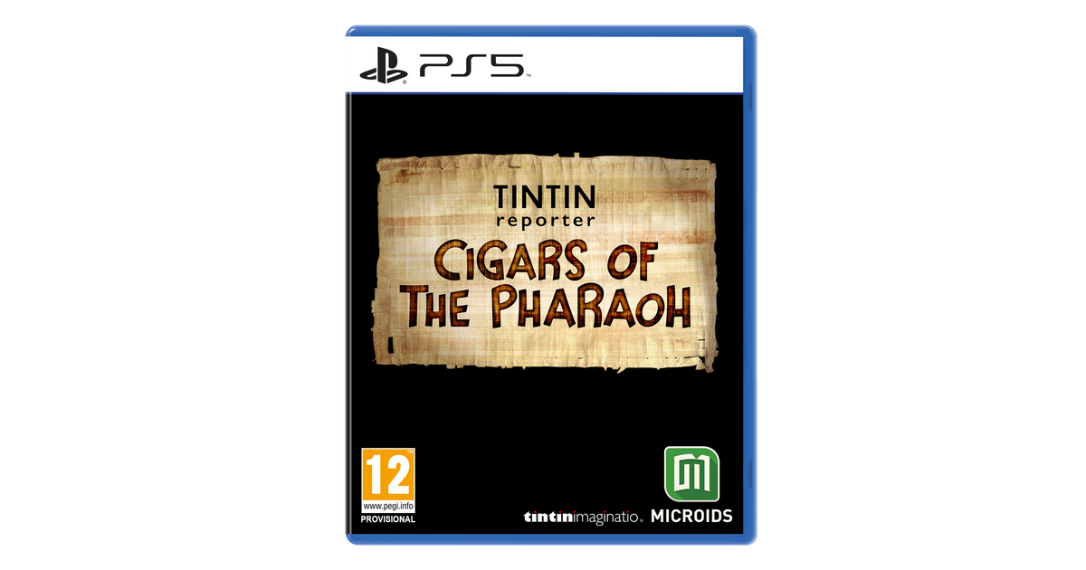 Game PS5 Tintin RepORTER CIGARS OF THE PHARAOH - Sony Playstation 5 ...