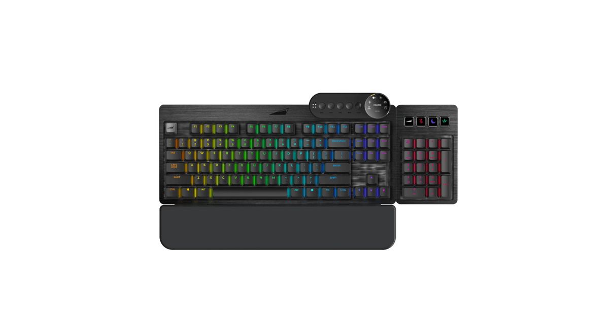 Mountain Everest Max klaviatuur USB QWERTY US rahvusvaheline Must ...