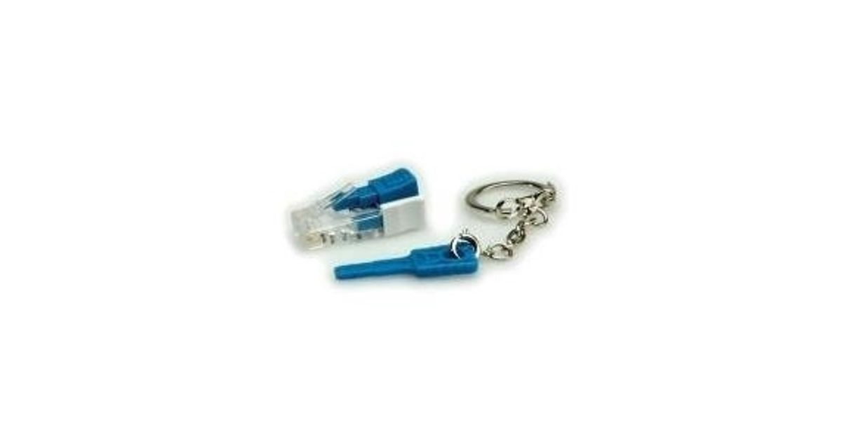 ROLINE Lockable RJ45 Plug with Key võrgukaabel Läbipaistev ...