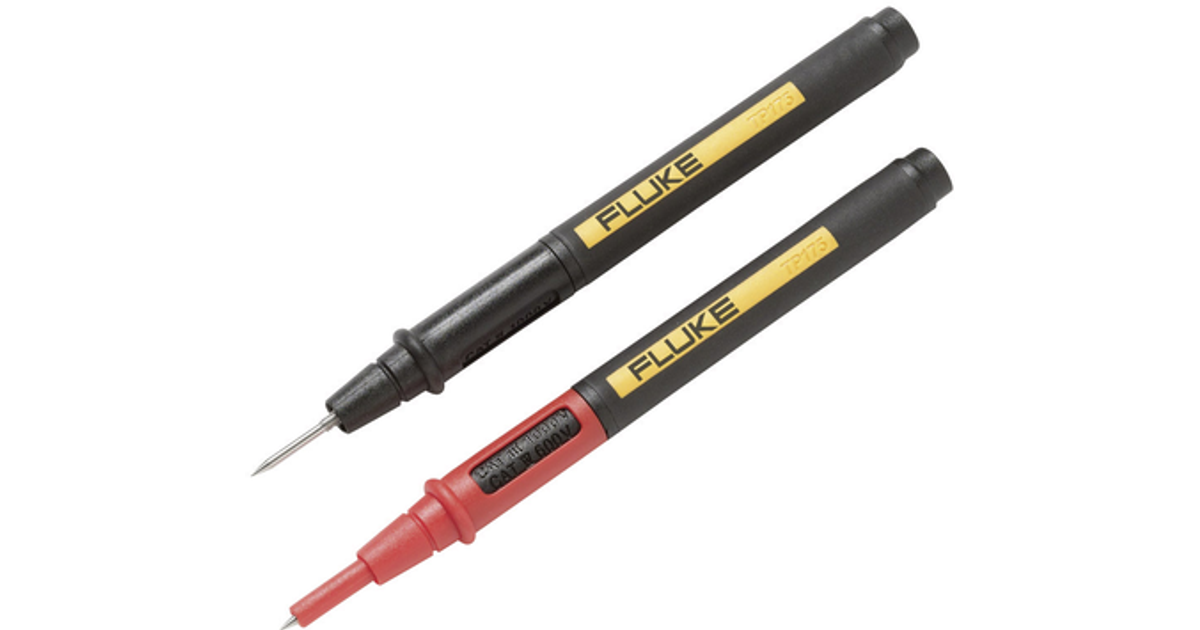 Fluke Tp175E Safety Test Probe Set 4 Mm Jack Connector Cat Iii 1000 V ...