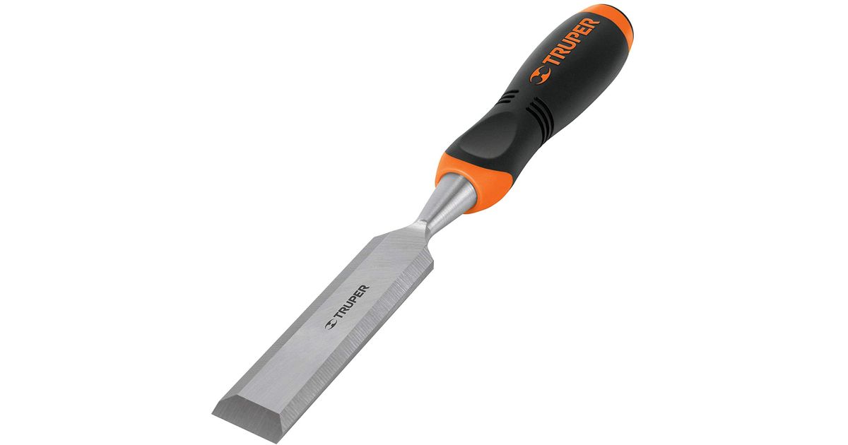 Chisel 10mm with two-component handle Truper® - Wooden chisels - Knives ...