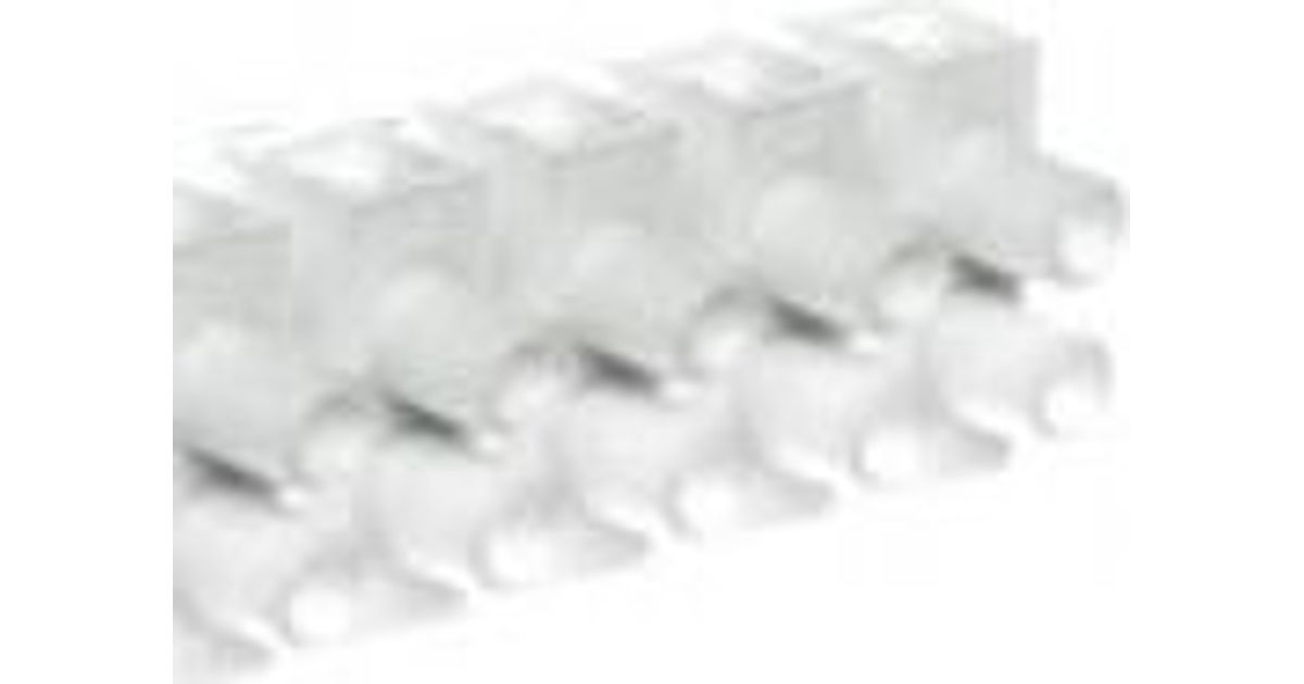 Ergom Thread terminal block 6-track 4-mm2 white B4 / 6 (R35RW ...